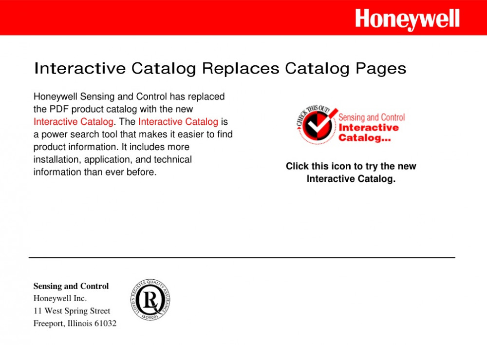 Honeywell HEL-776 product document page 1
