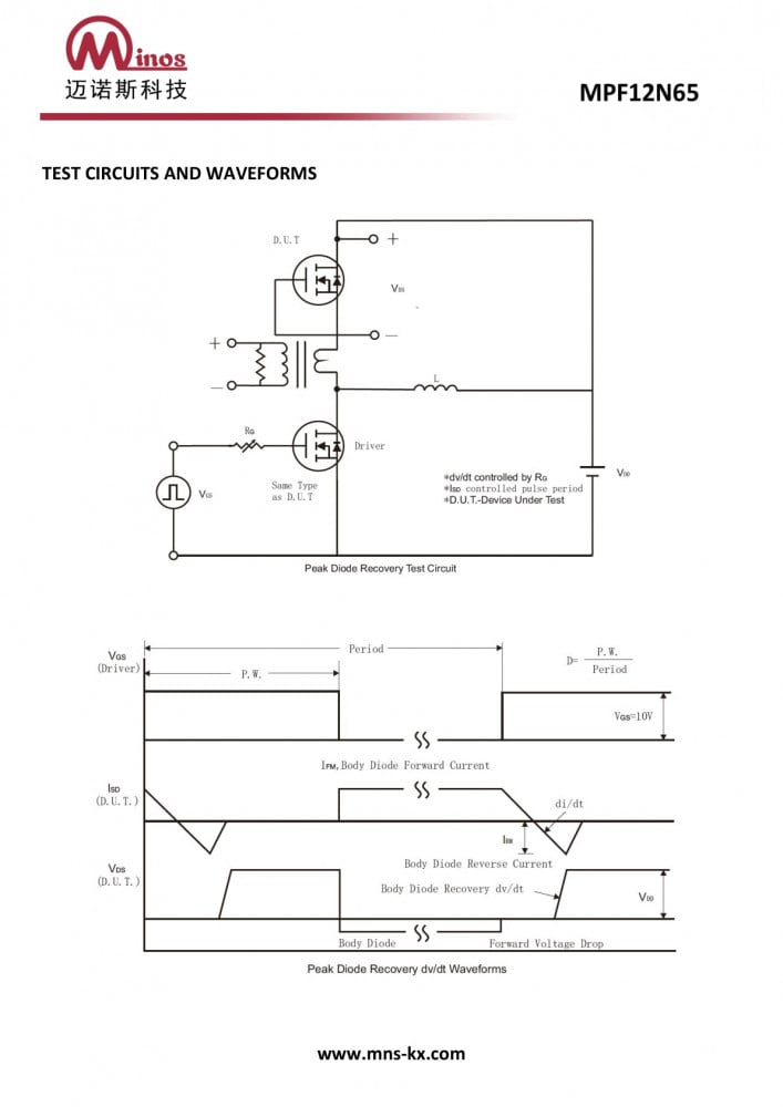 MPF12N65 datasheet page 3