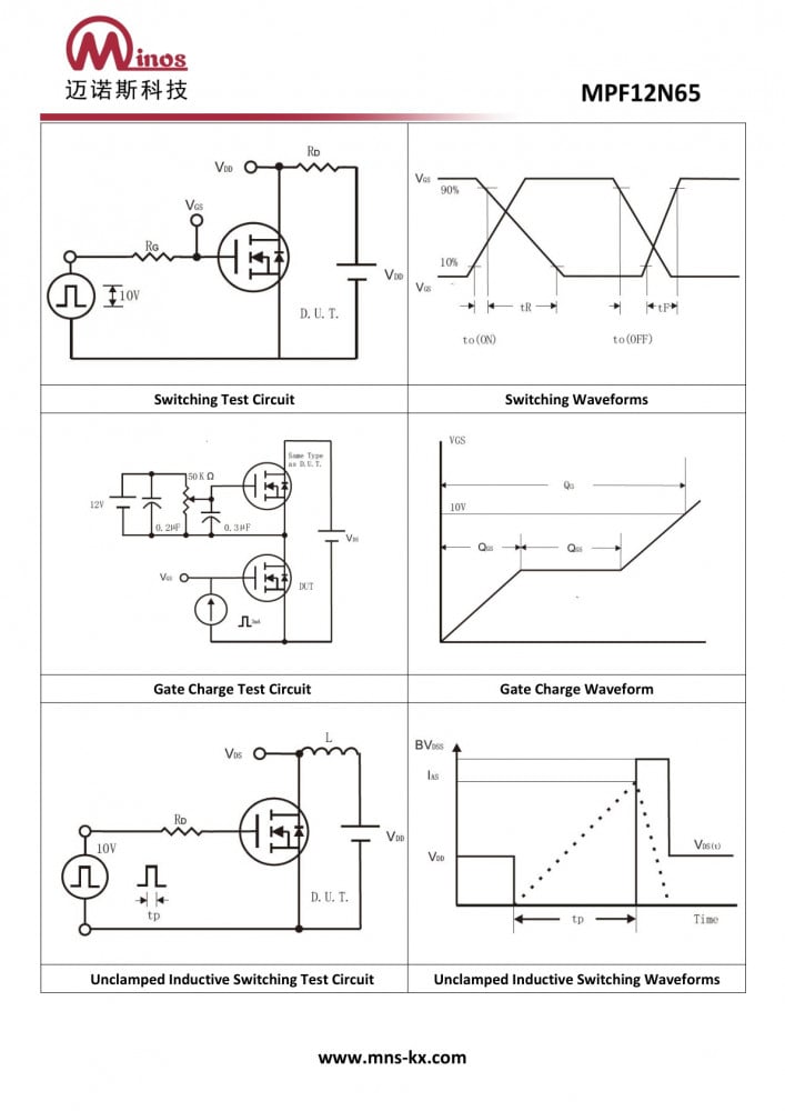 MPF12N65 datasheet page 4