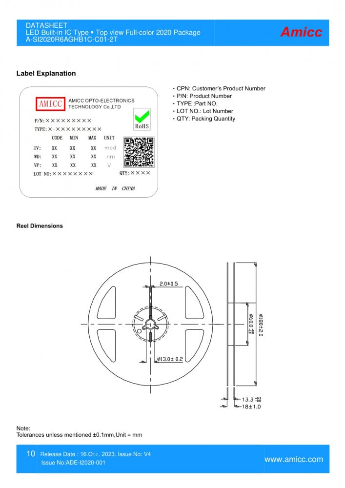 A-SI2020R6AGHB1C-C01-2T datasheet page 10