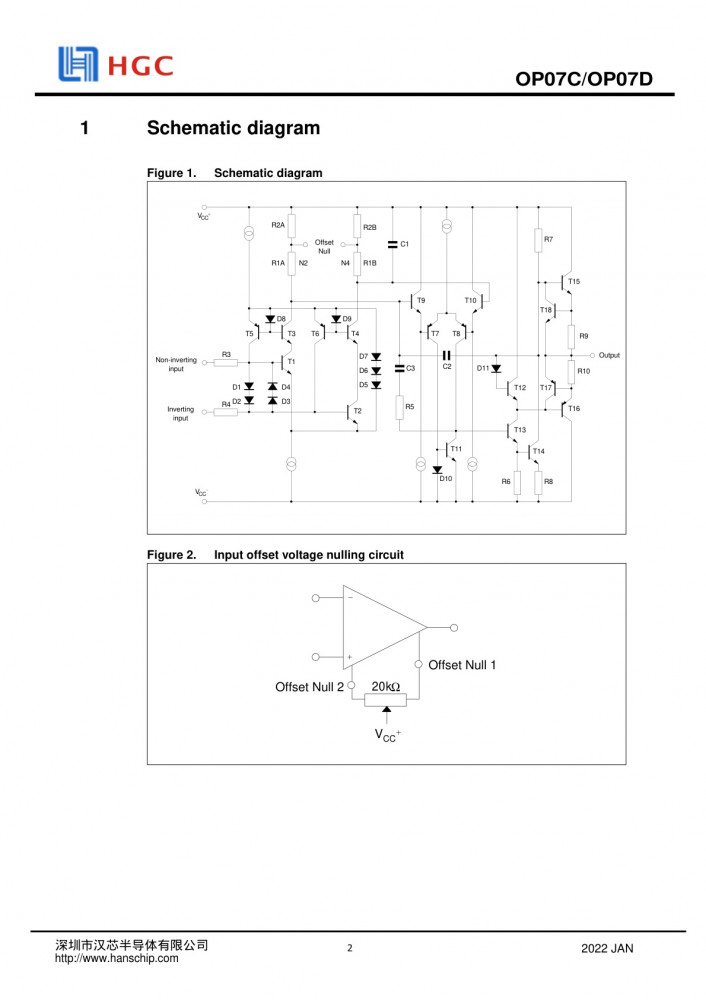 OP07CDRG datasheet page 2