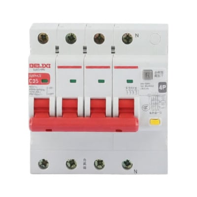 Delixi Electric DZ47VLE4C63 Miniature Residual Current Circuit Breaker