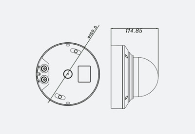 IR Dome IPC - 5MP for sale