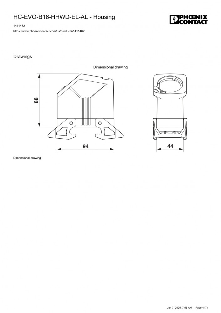 Phoenix Contact 1411462 product documentation page 4
