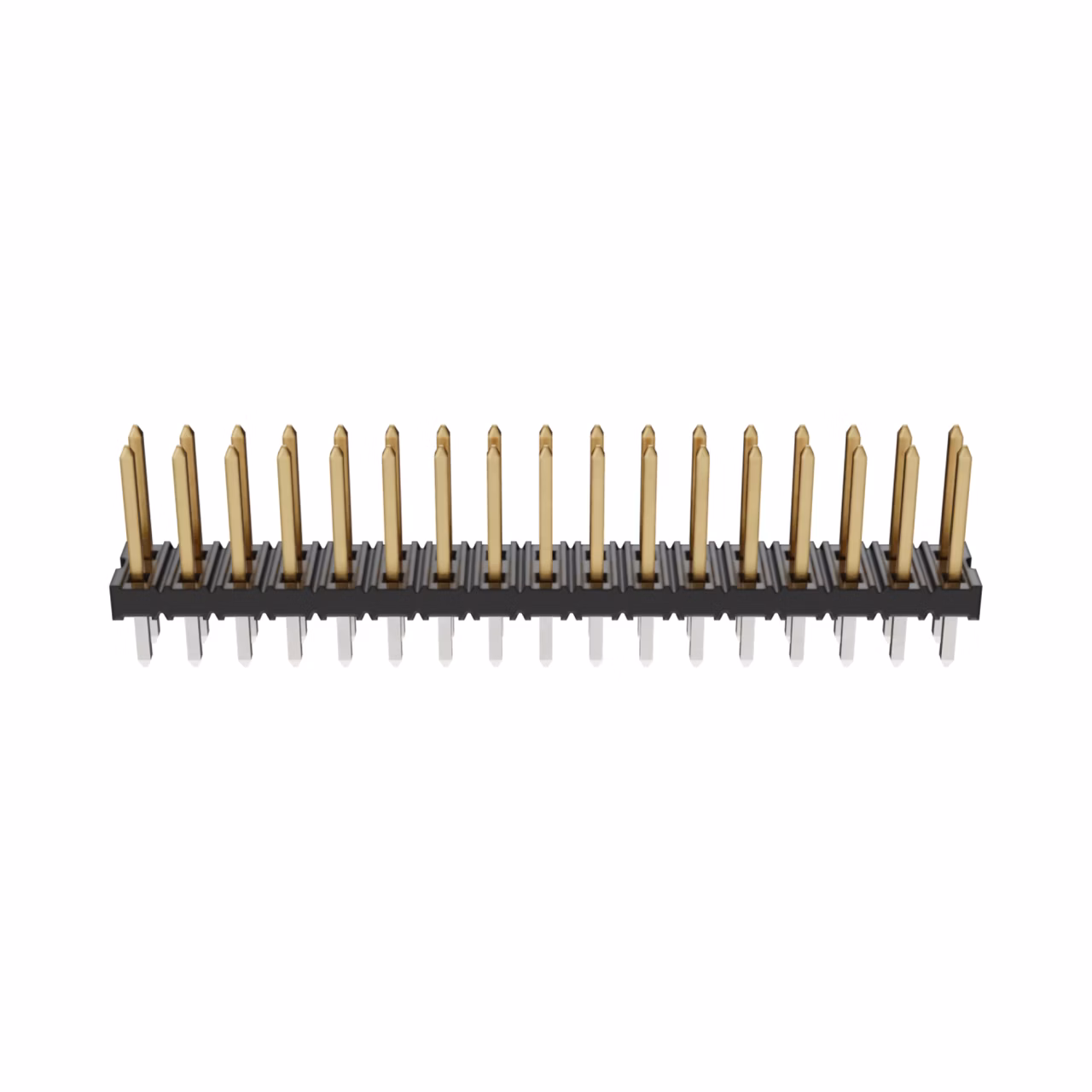 2.00mm Pitch Milli-Grid Header, Vertical, Through Hole, 34 Circuits, 0.38µm Gold (Au) Plating, Mating Pin Length 5.50mm, Tail Length 2.60mm, Tray, Lead-Free for sale