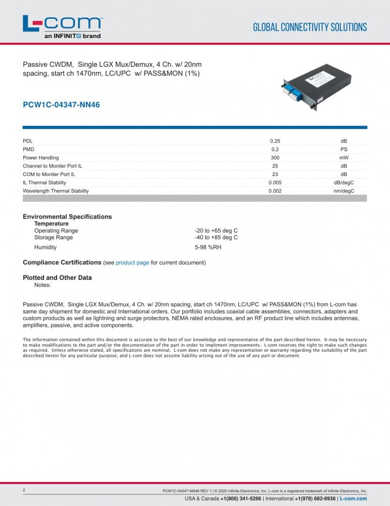 PCW1C-04347-NN46 product documentation page 2