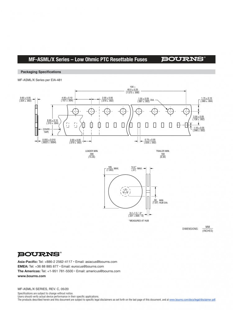 MF-ASML series datasheet page 4