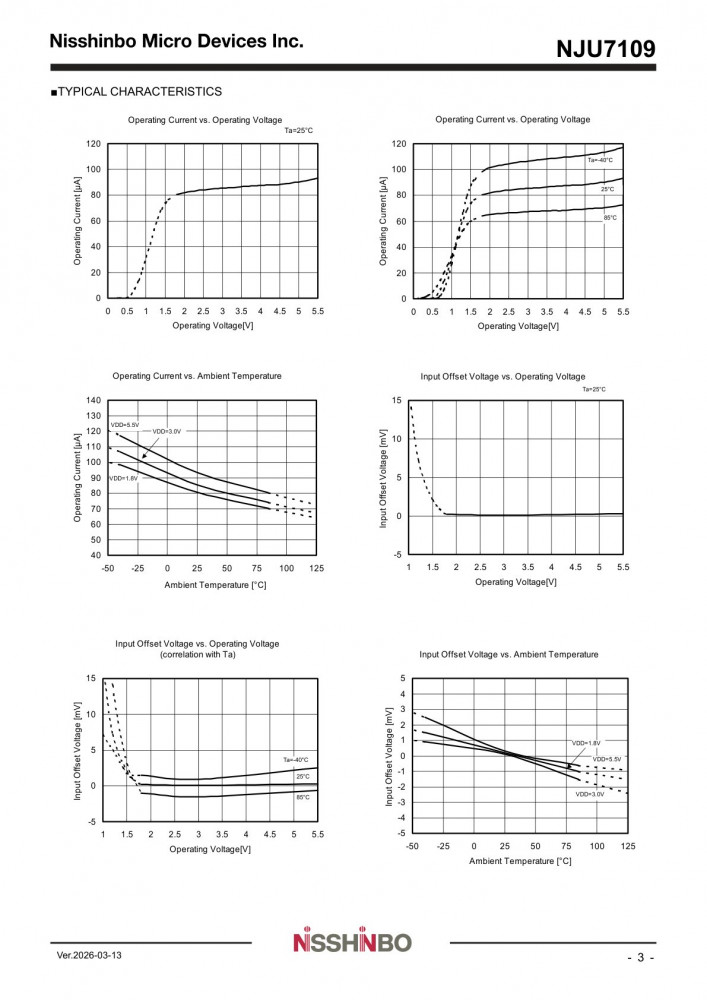 NJU7109 datasheet page 3