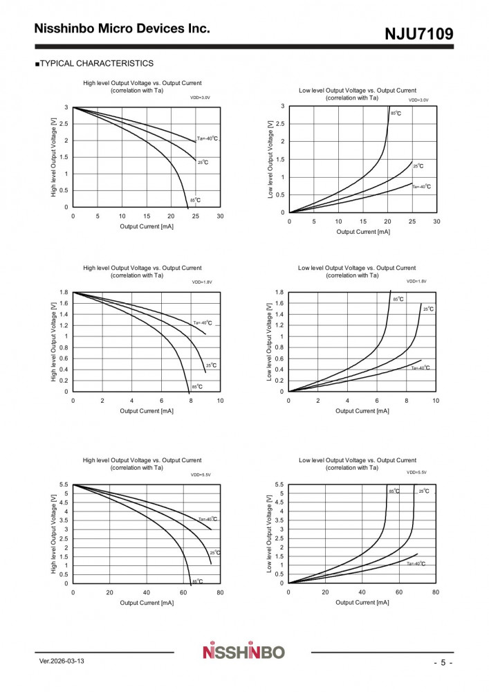 NJU7109 datasheet page 5