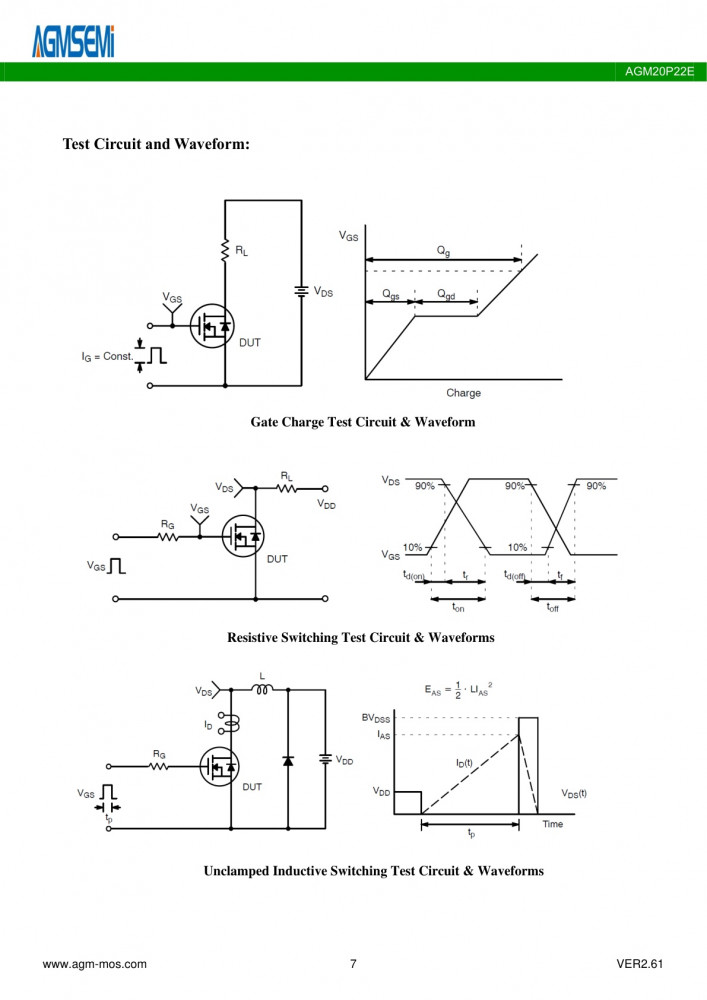 AGM20P22E datasheet page 7