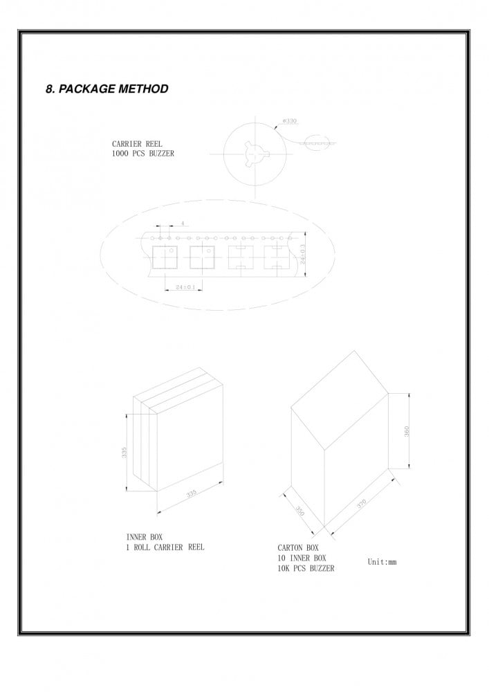 KLJ-1230 specification sheet page 7