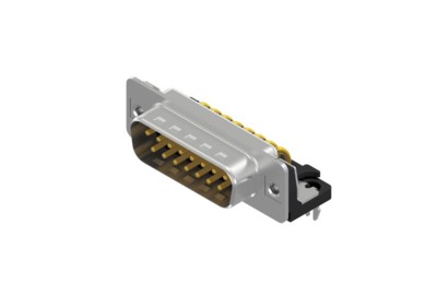 D-SUB Standard • 15-pos. • Plug • Solder pin angled .318