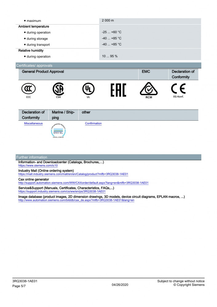 3RQ30381AE01 datasheet page 5
