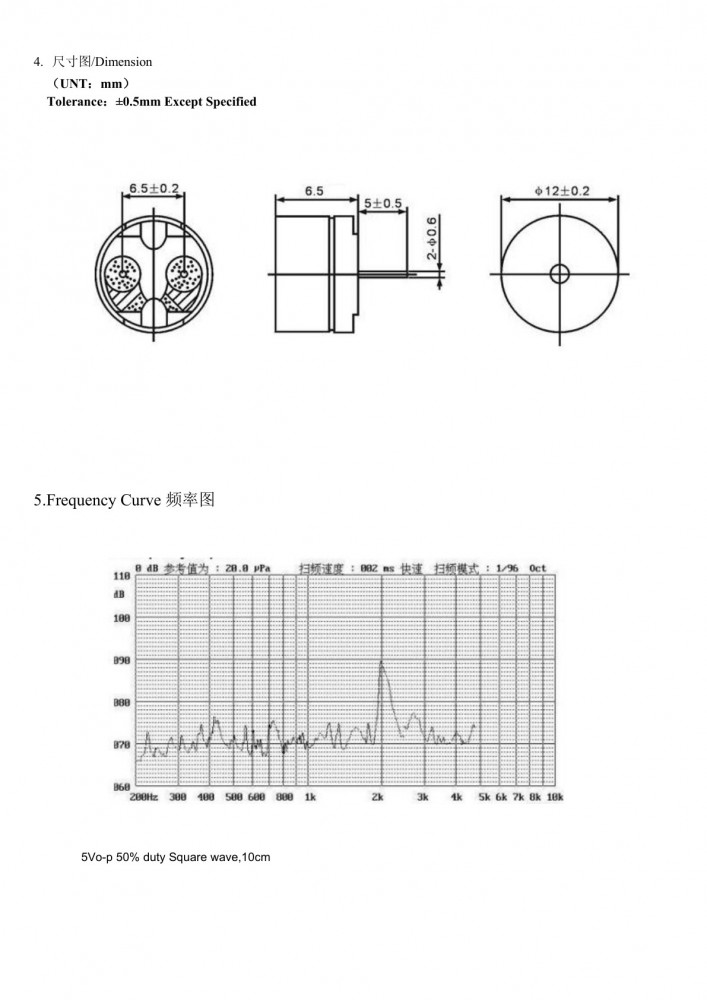 HY12-065B specification page 4