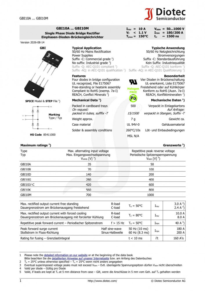 GBI10D technical document page 1