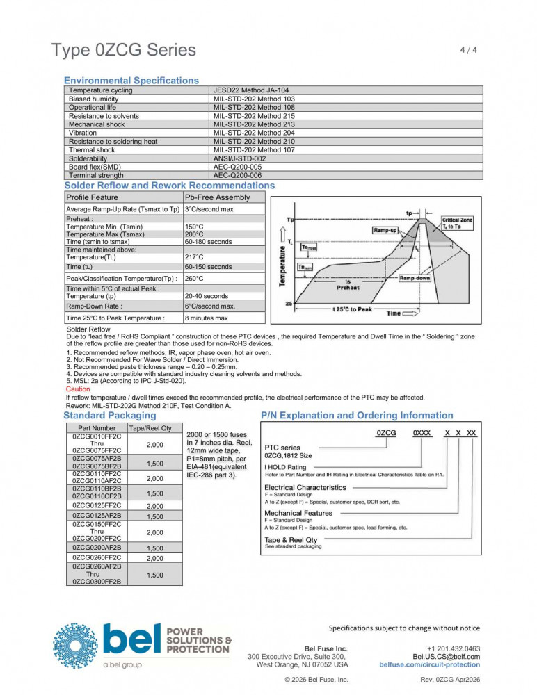0ZCG0050FF2C technical document page 4