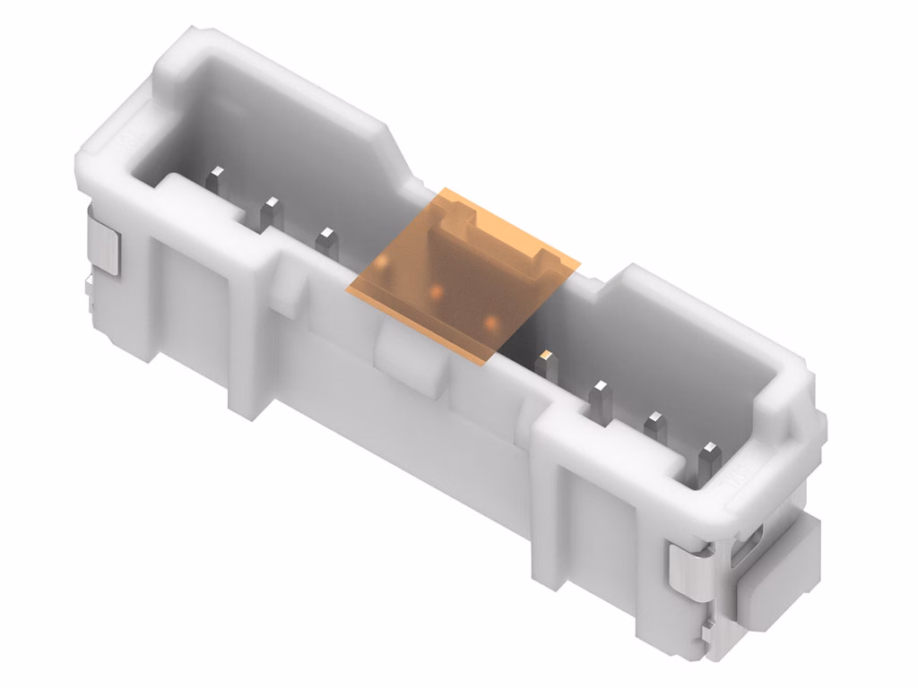 2.00mm Pitch, Micro-Lock Plus PCB Header, Single Row, Vertical, Surface Mount, Matte Tin Plating, Positive Lock, with Pick-and-Place Tape, 10 Circuits, Low-Halogen, Low-Halogen, Natural (White) for sale