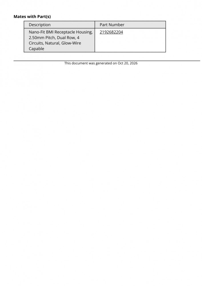 MOLEX 2196372104 technical document image 4