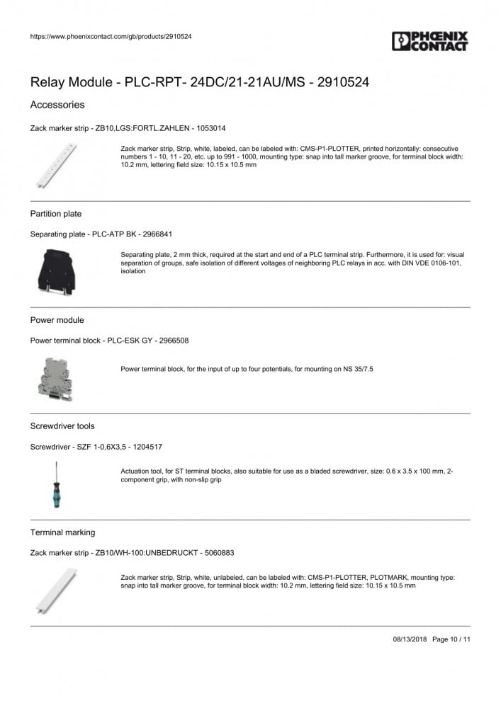 2910524 technical document page 10
