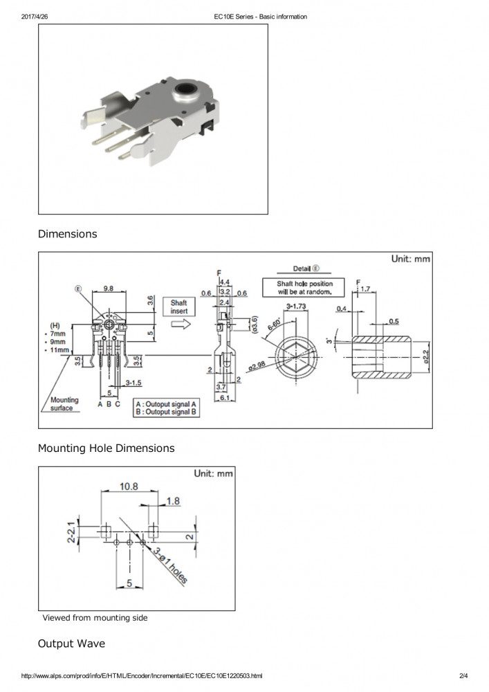 EC10E1220503 technical document page 2