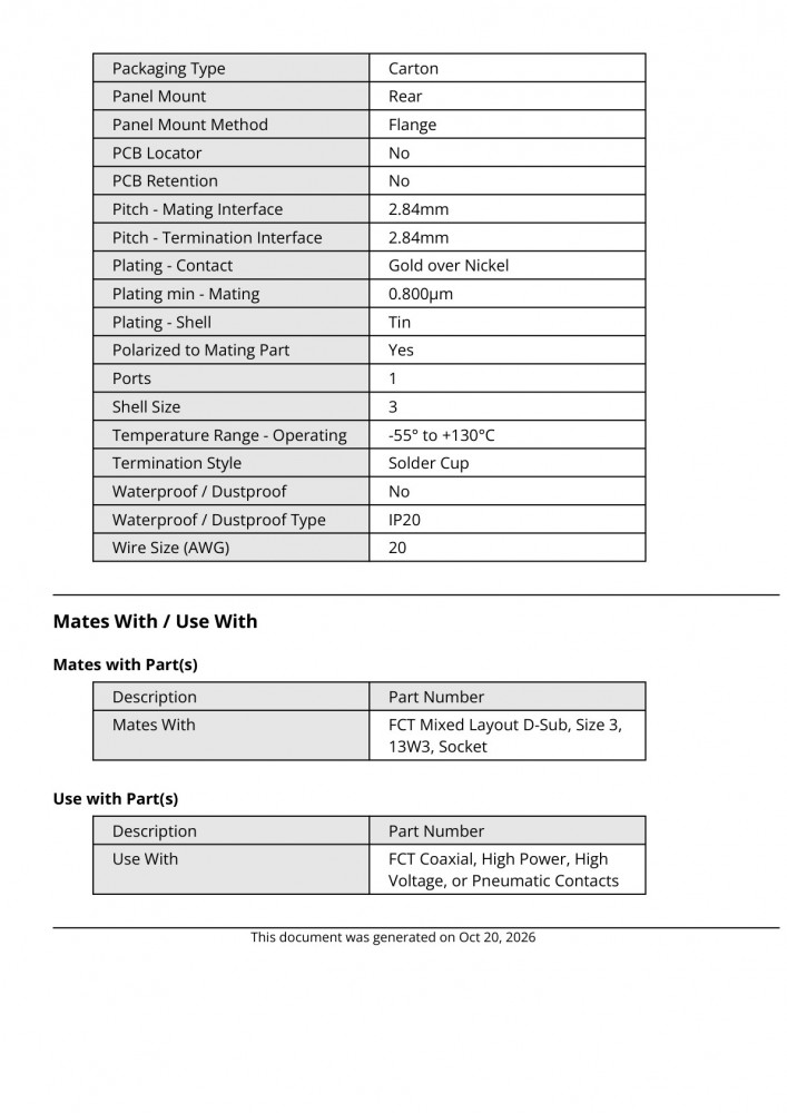Product document page 3
