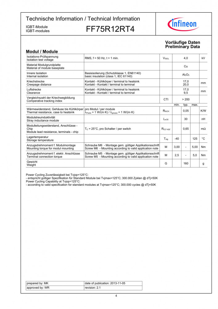 FF75R12RT4 technical document page 4