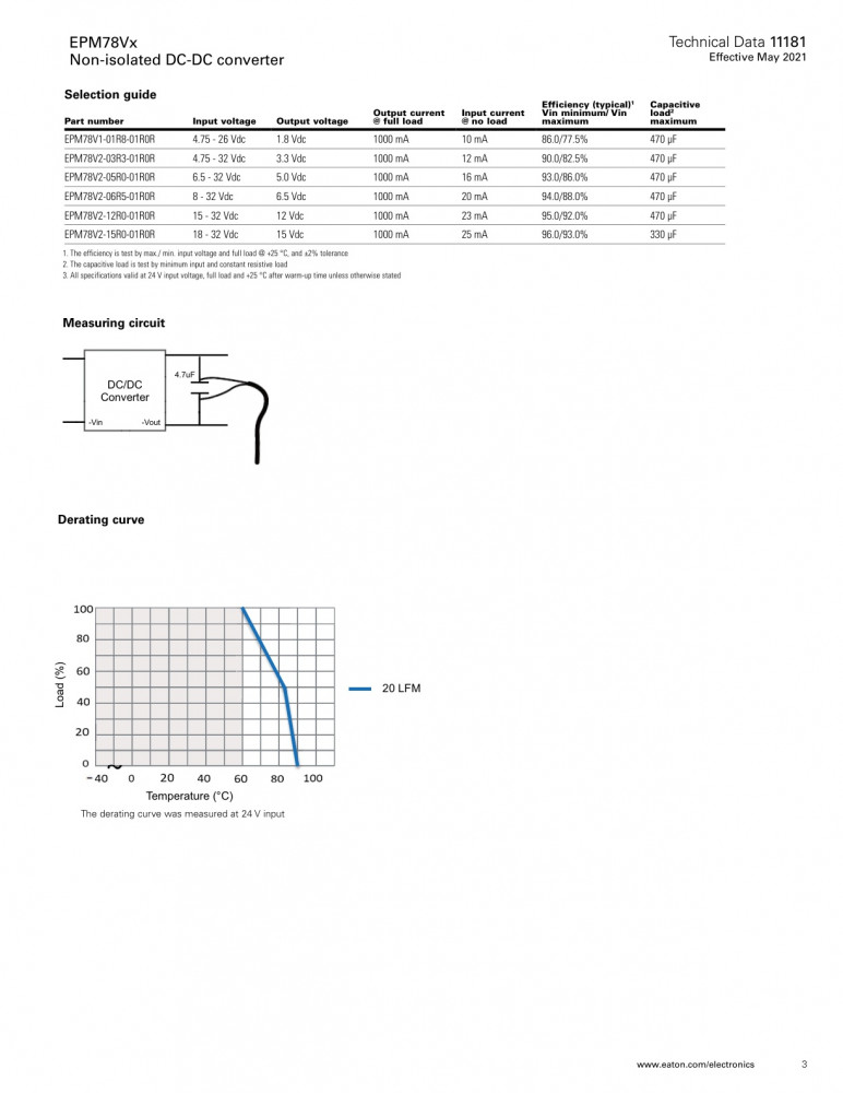 EPM78Vx datasheet page 3