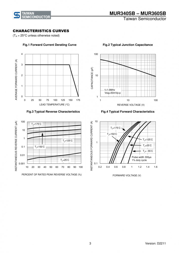 MUR340SB document page 3