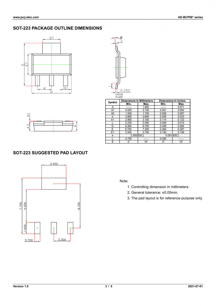 BCP68-25 datasheet page 3