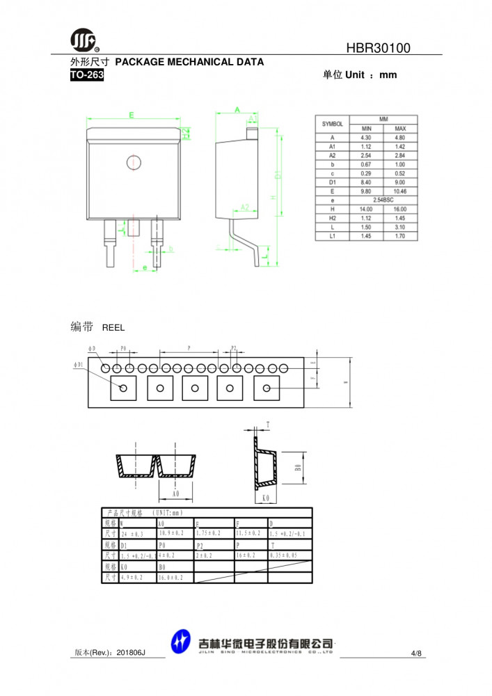 HBR30100 datasheet page 4