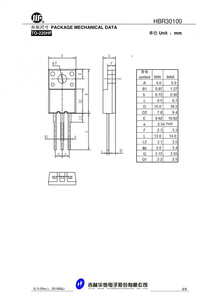 HBR30100 datasheet page 6