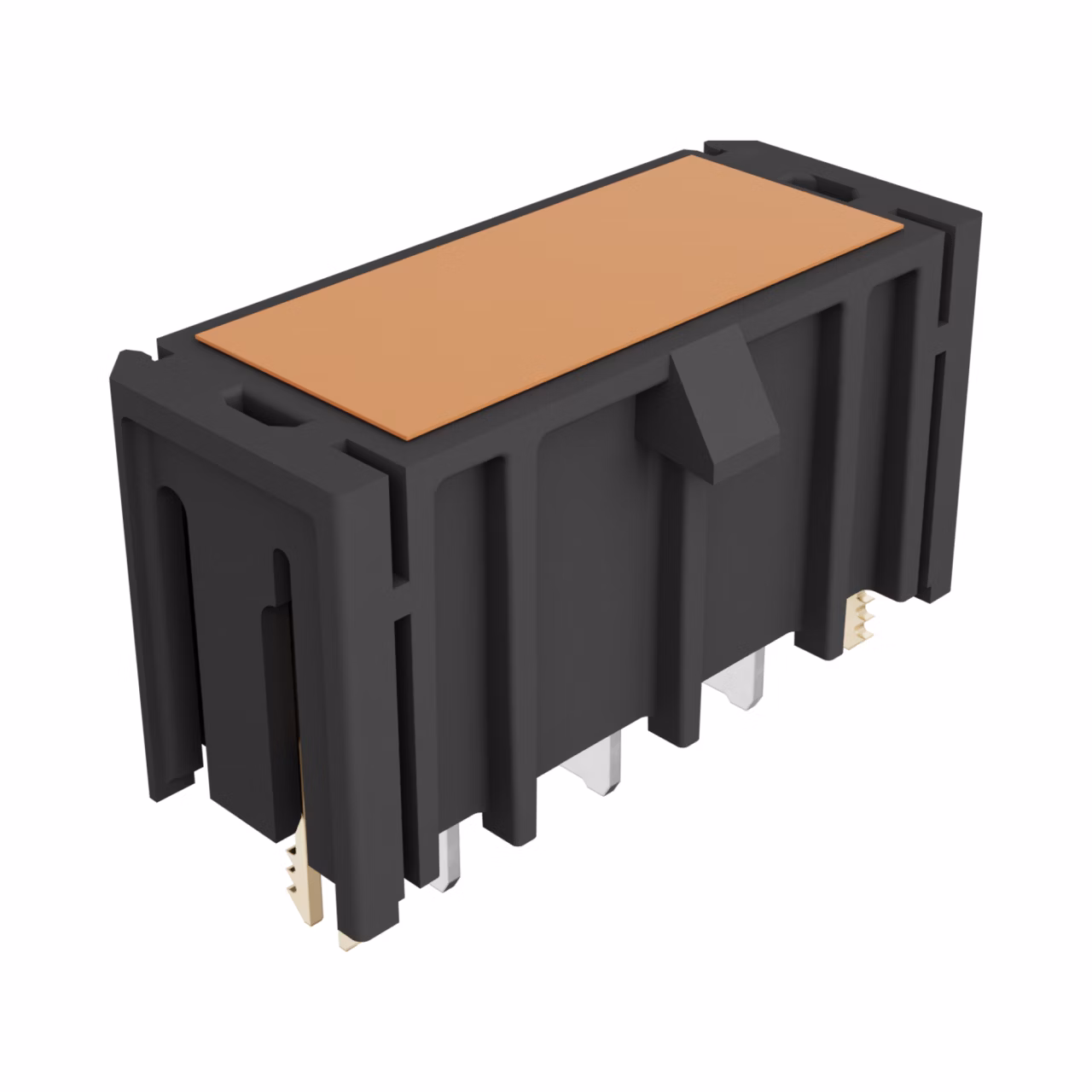 Super Sabre Vertical Header, 7.50mm Pitch, 2 Circuits, Glow-Wire Capable, 5.33mm Tail Length, without Board Lock, Complies with UL1977 Finger Proof Standards