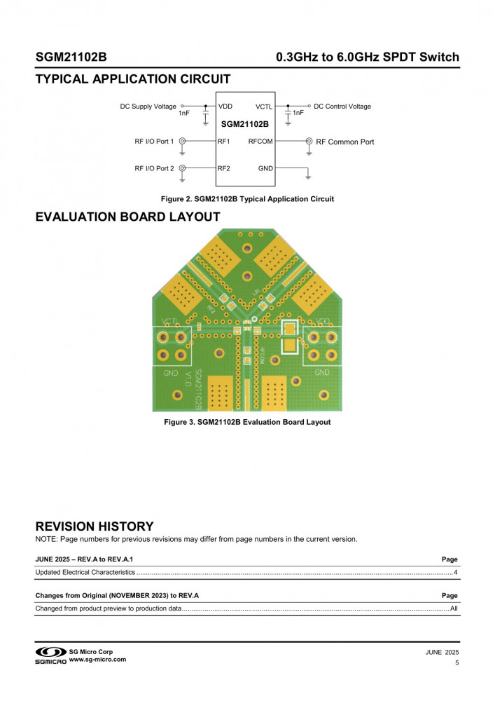 SGM21102B datasheet page 5