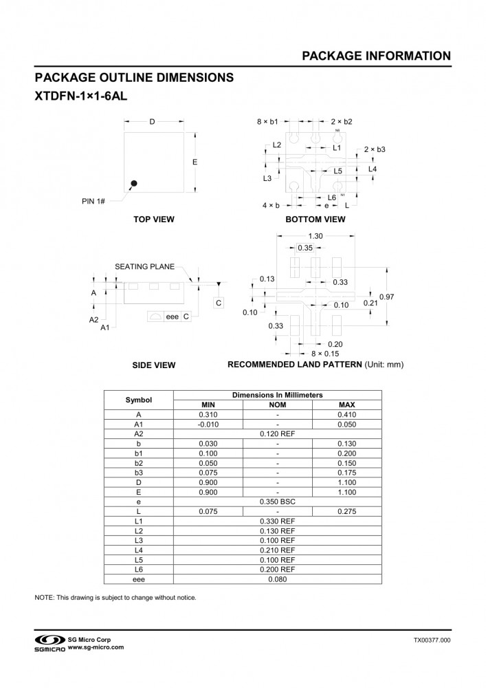 SGM21102B datasheet page 6