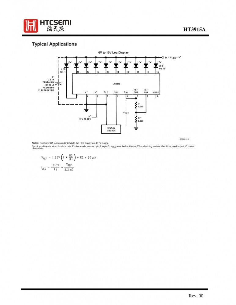 HT3915ANZ datasheet page 2