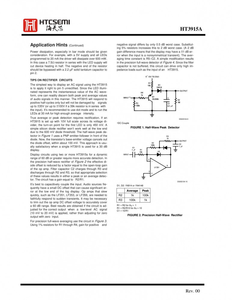 HT3915ANZ datasheet page 9