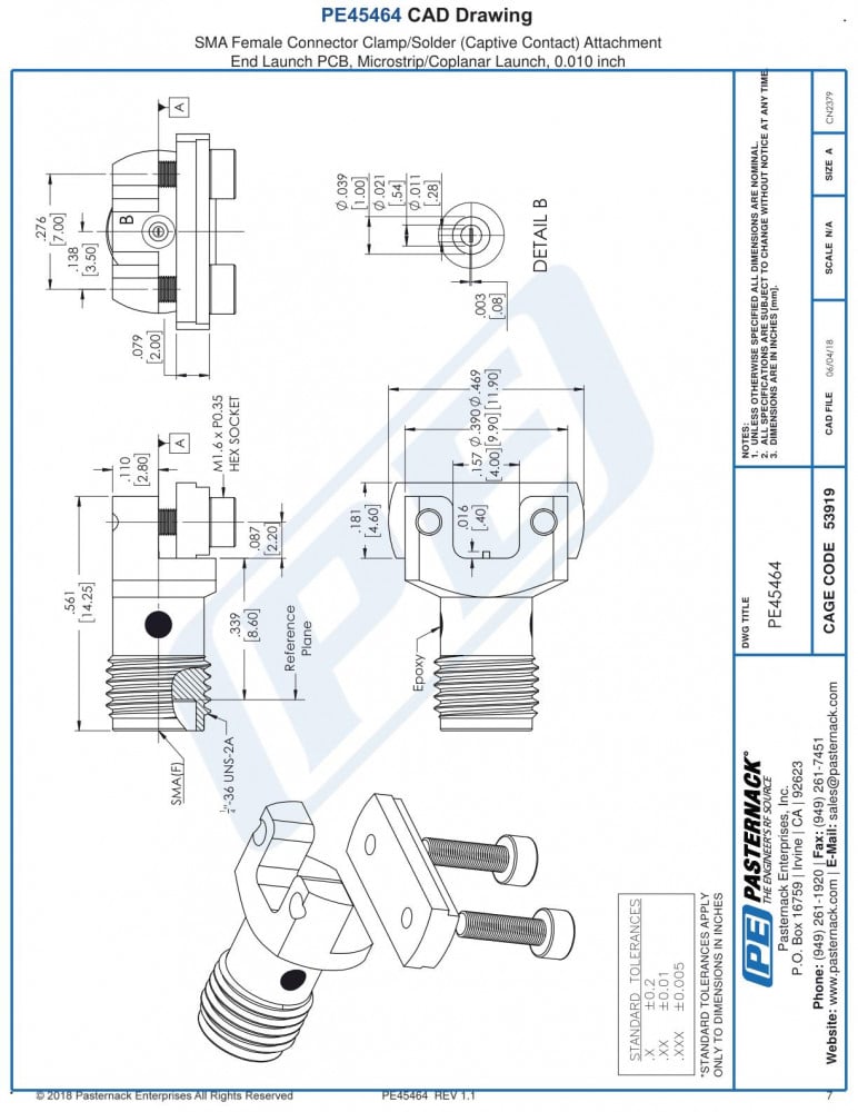 PE45464 datasheet page 7