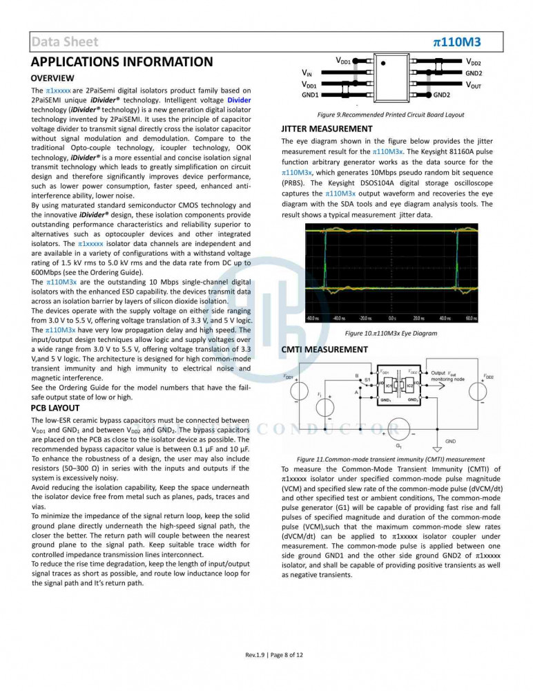 π110M30 datasheet page 8