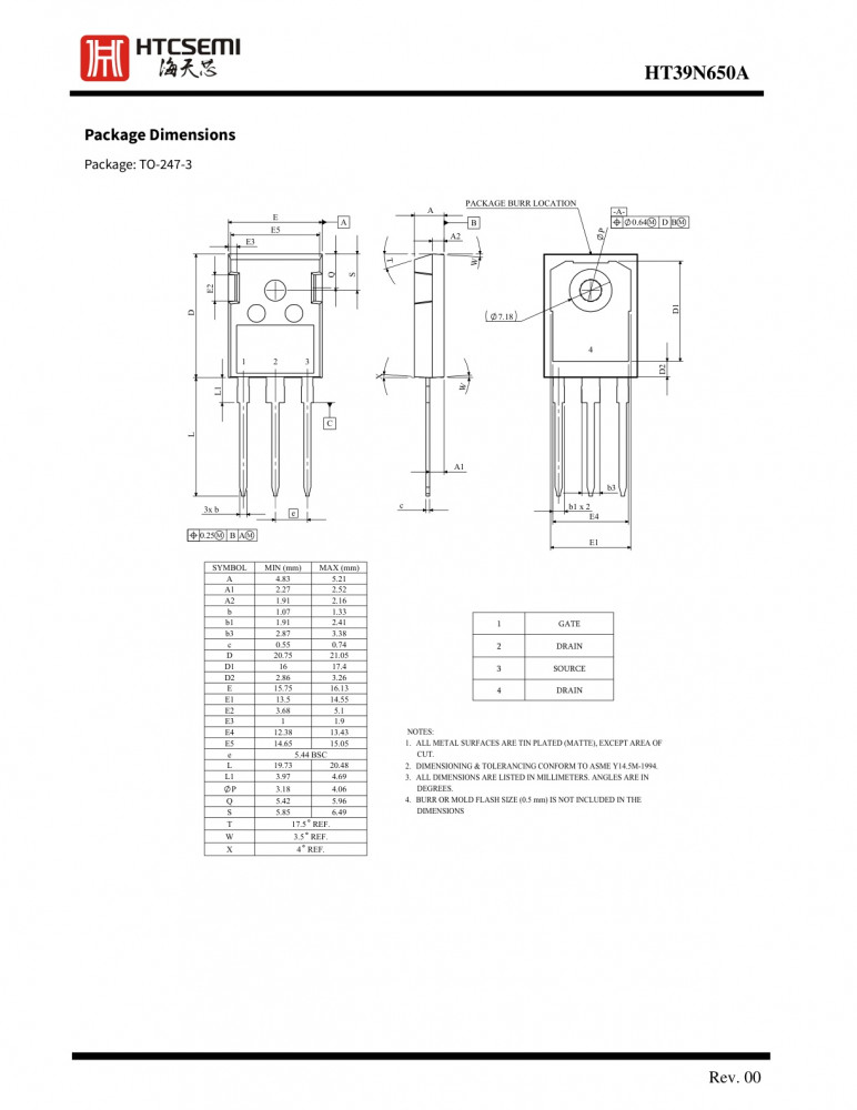 HT39N650ADZ datasheet page 10