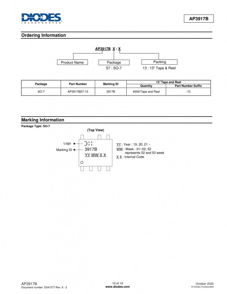 AP3917B technical document page 10