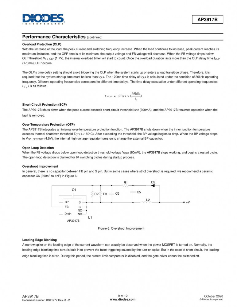 AP3917B technical document page 9