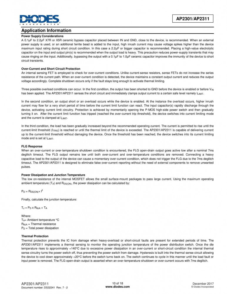 AP2311 technical document page 10