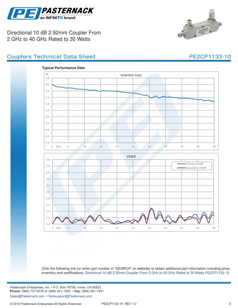 PE2CP1133-10 technical document page 3