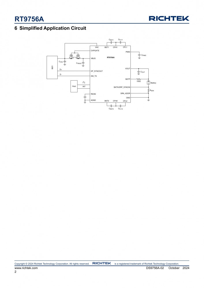 RT9756A datasheet page 2