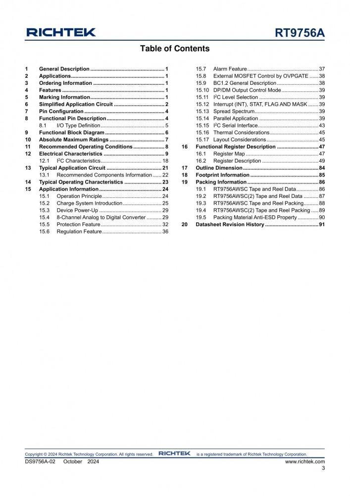 RT9756A datasheet page 3