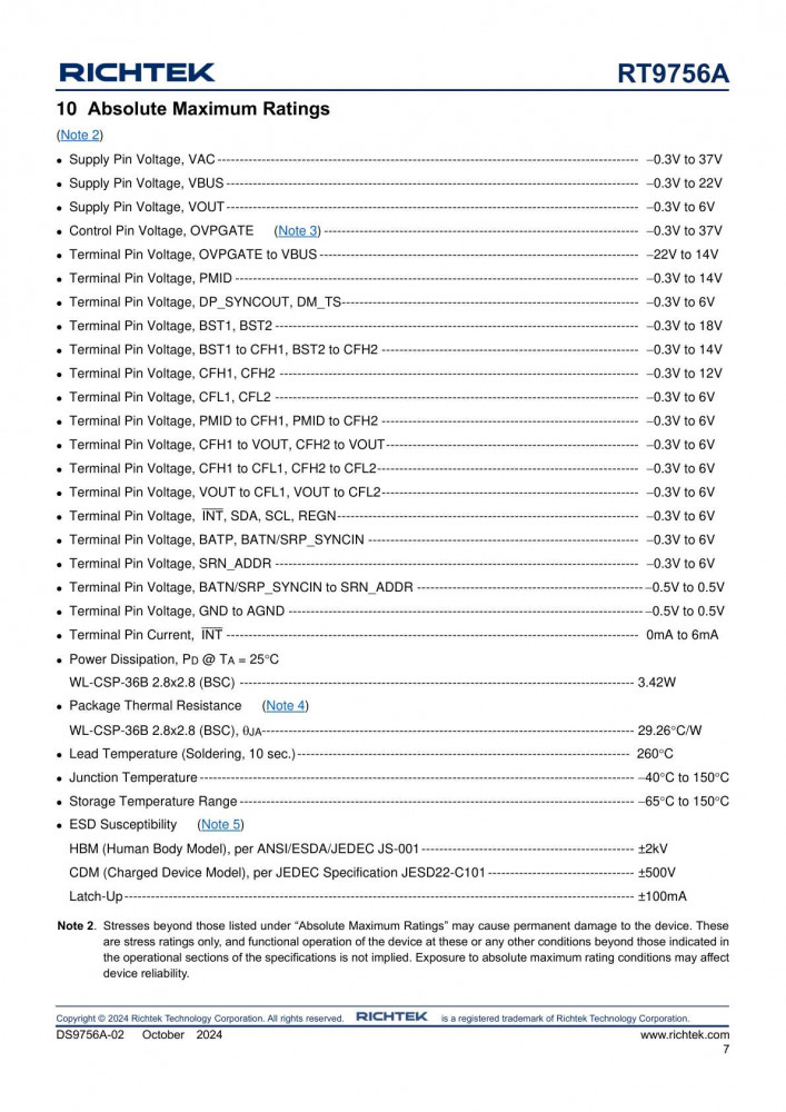 RT9756A datasheet page 7