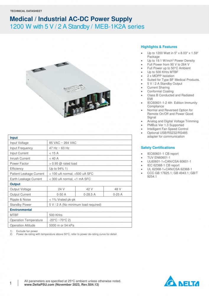 MEB-1K2A24T AAA datasheet page 1