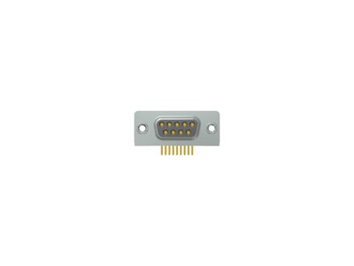 D-SUB Standard • 9-pos. • Socket • Solder pin angled .318