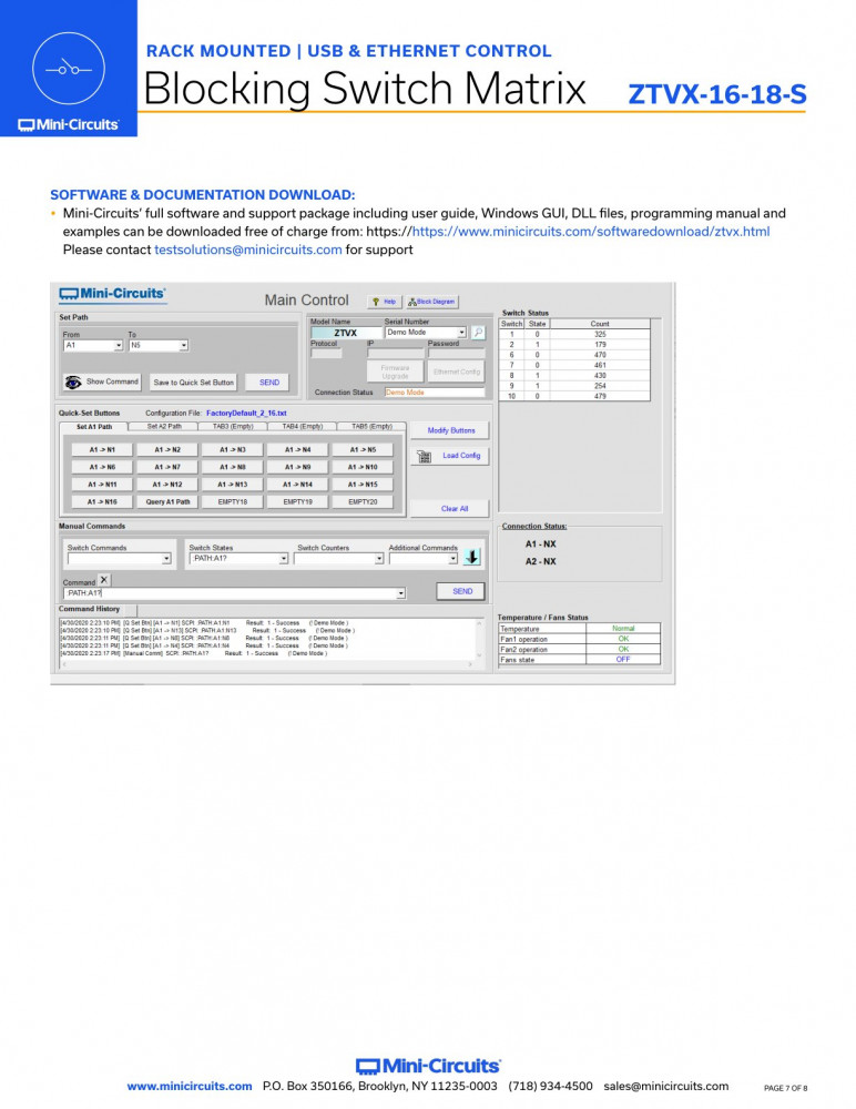 ZTVX-16-18-S product documentation page 7
