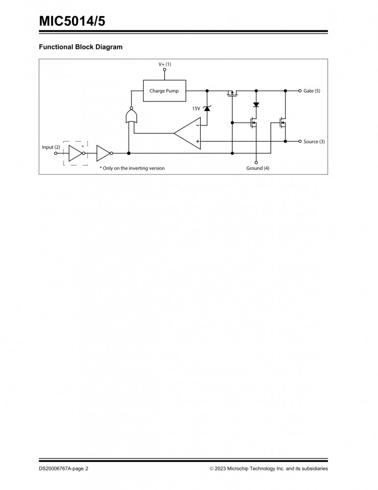 MIC5014 datasheet page 2